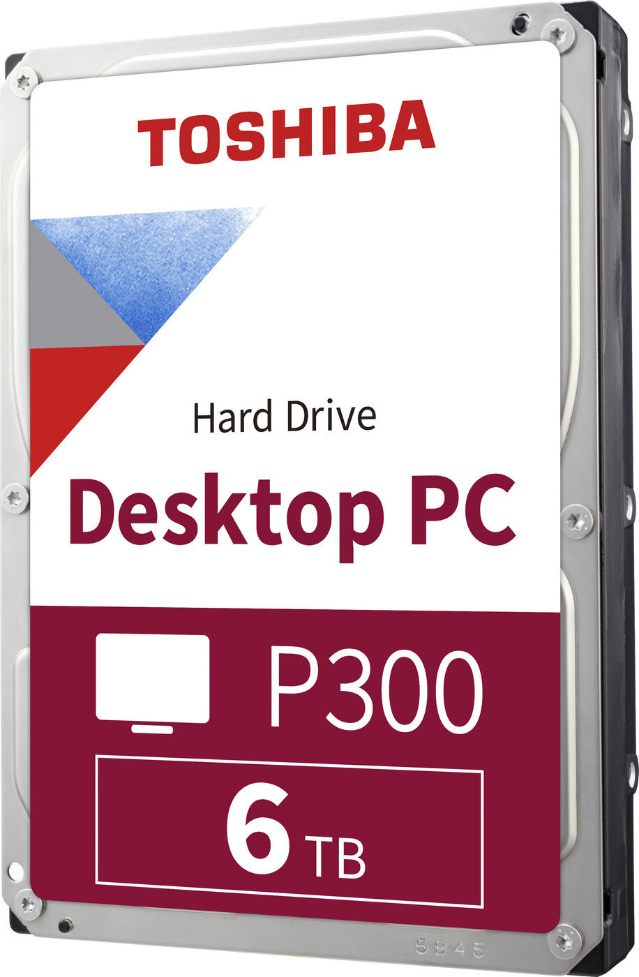 Toshiba 6 ТБ Внутренний жесткий диск, 3.5", 5400 об/мин, SATA III 6 Гбит/с (HDWD260UZSVA)