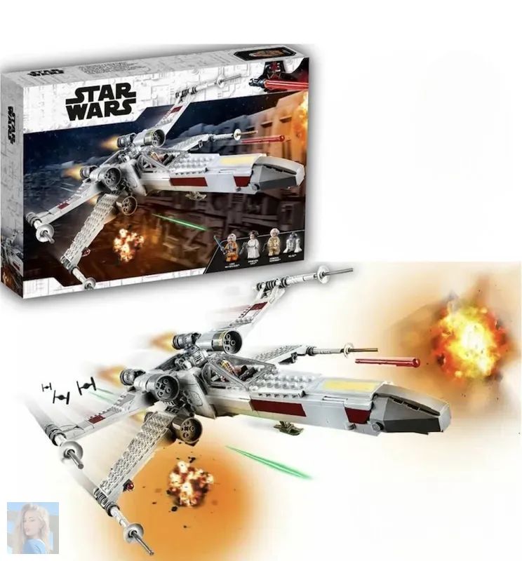 Конструктор STAR WARS 79002 "Истребитель типа Х Люка Скайуокера" 527 деталей
