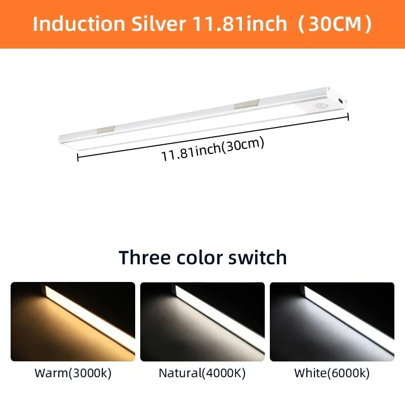 Беспроводные LED лампы для шкафа CHENBEN 30CM Montion Sensor