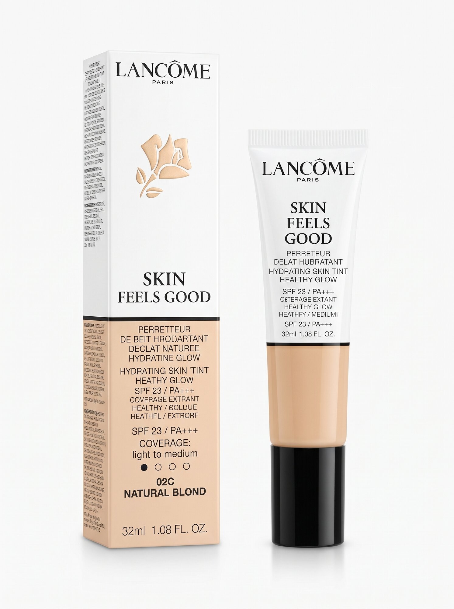 SKIN FEELS GOOD 02 Natural Blond. Тональный крем