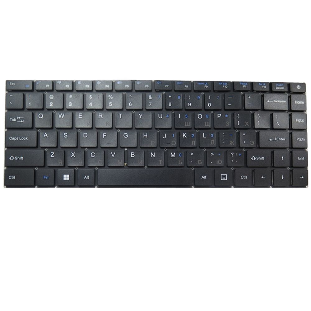 Клавиатура Модель клавиатуры ноутбука для Azerty RB-1450 AZ-1450 Россия RU Черный Новый, Русская раскладка, черный