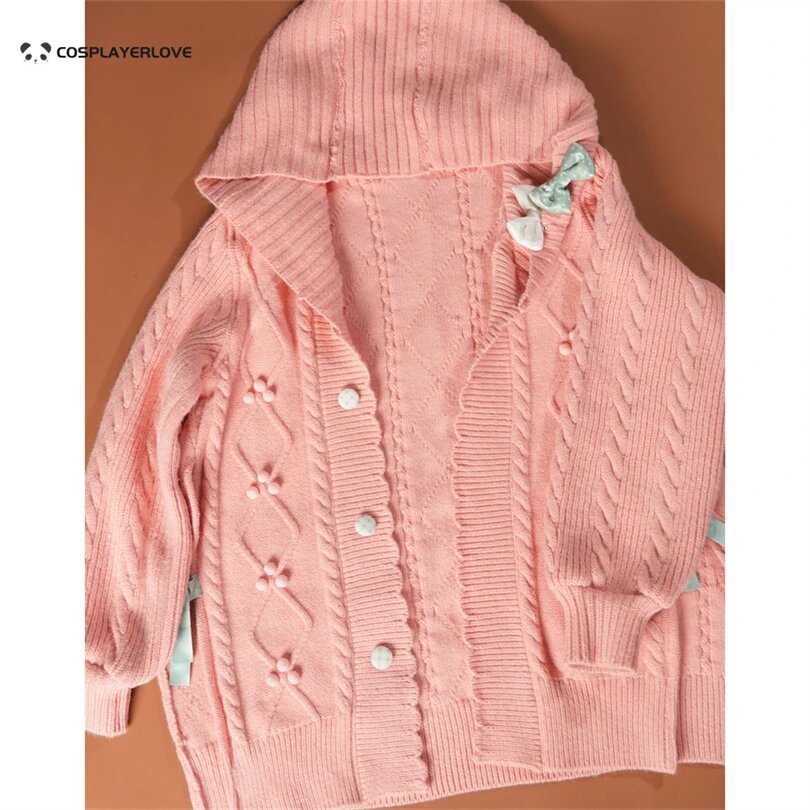 Косплей костюм Fragaria Memories Kurode Merold Розовый, L, sweater