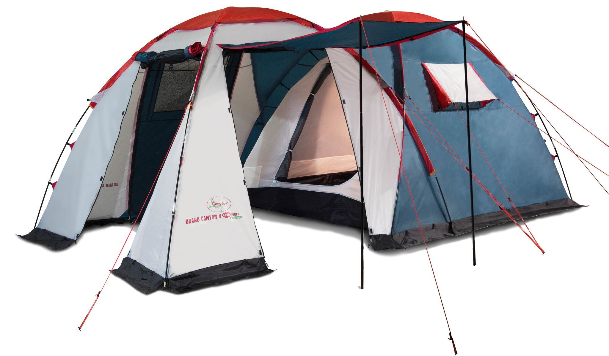 Палатка 4-х местная Canadian Camper GRAND CANYON 4 (цвет royal дуги 11 мм)