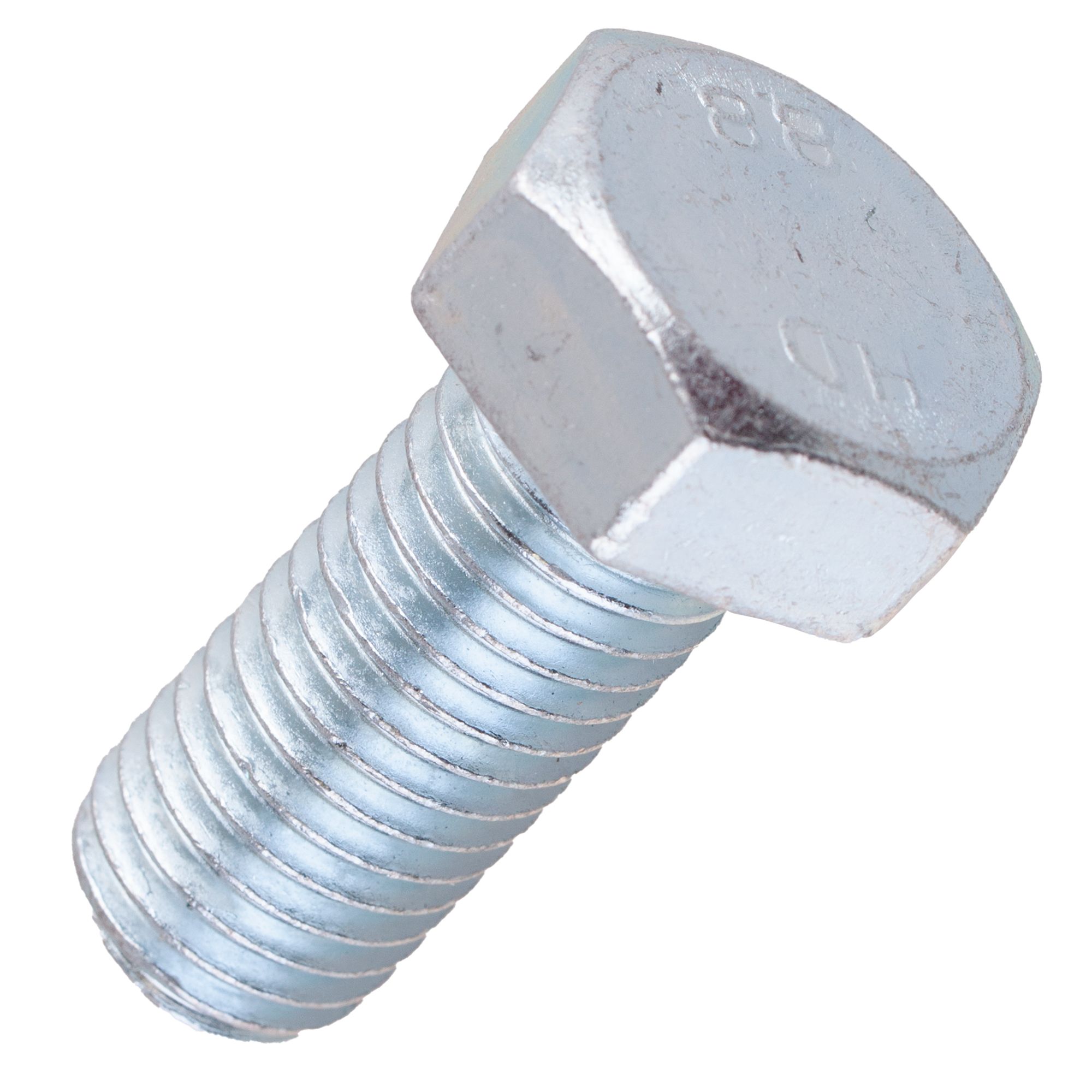 Болт DIN 933 М18x40 белый цинк (10 шт)