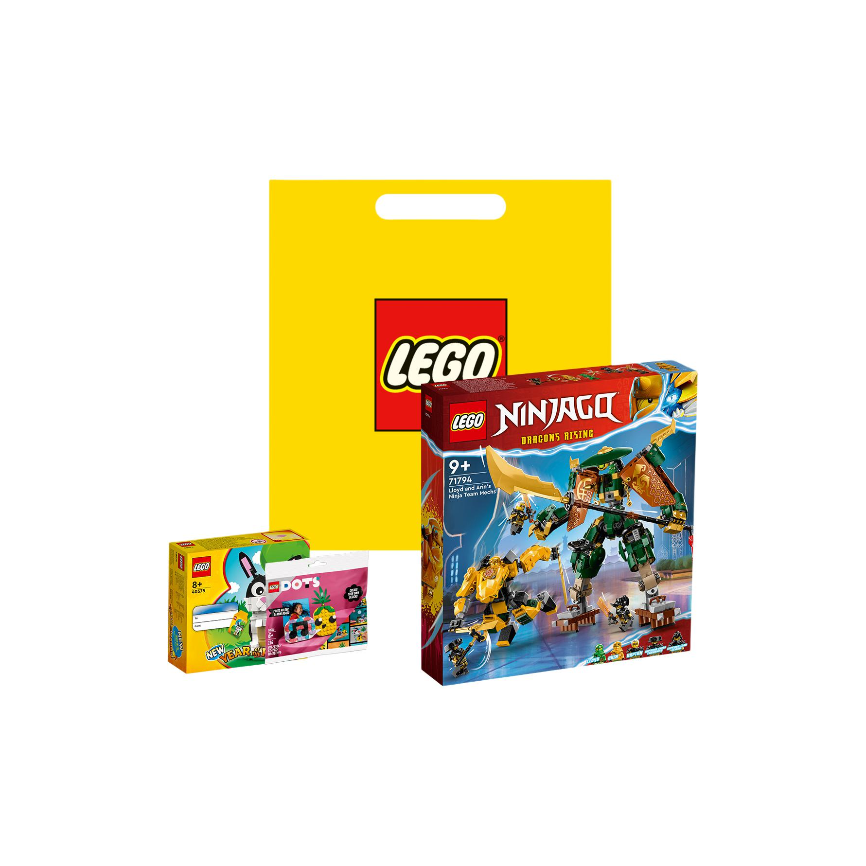 Конструктор LEGO Phantom Ninja Collection Ninja Team Mech Lao Ye and A Lin, 764 детали, унисекс