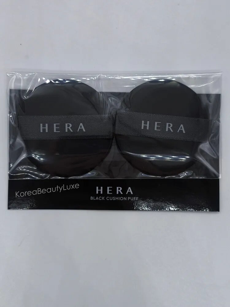 2 Спонжа для Кушона HERA Black Cushion Foundation Puff