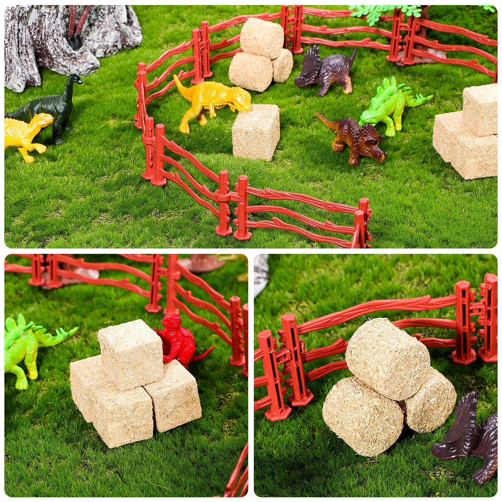 Игровой Набор Миниатюрный Забор Для Домашних Животных 1 Set Размер 8 00X3 50X0 90Cm
