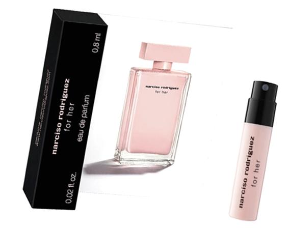Narciso Rodriguez For Her Edp 0.8 мл женский пробник - Нарциссо Родригез розовые духи