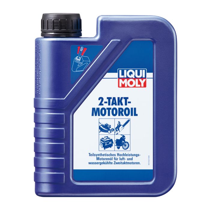 Полусинтетическое моторное масло для 2-тактных двигателей Liqui Moly 2-Takt-Motoroil, 1л