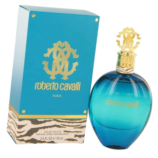 Roberto Cavalli Acqua 75 мл парфюм женский - Роберто Кавалли Аква туалетная вода