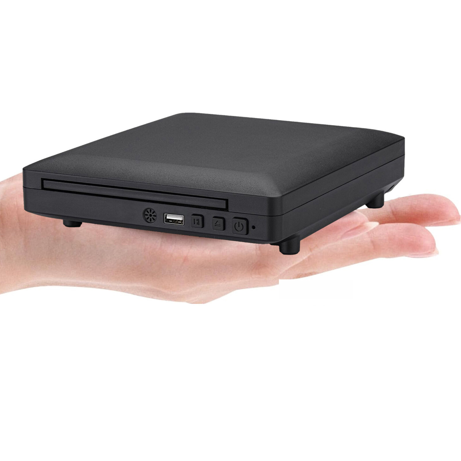 DVD плеер для домашнего использования, компактный, поддержка HD, USB воспроизведение, с пультом дистанционного управления