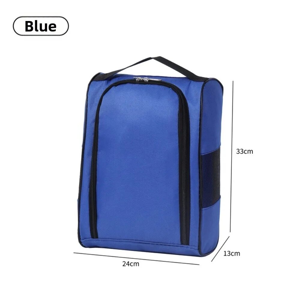 Черная сумка для обуви из Оксфорда Синий, Blue