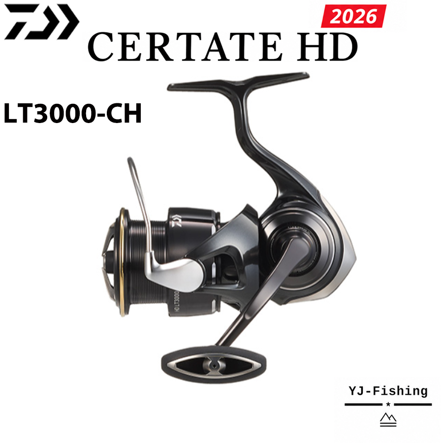 DAIWA 2026 CERTATE HD LT 3000-CH Спиннинговая катушка рыболовная безынерционная для спиннинга, Китай