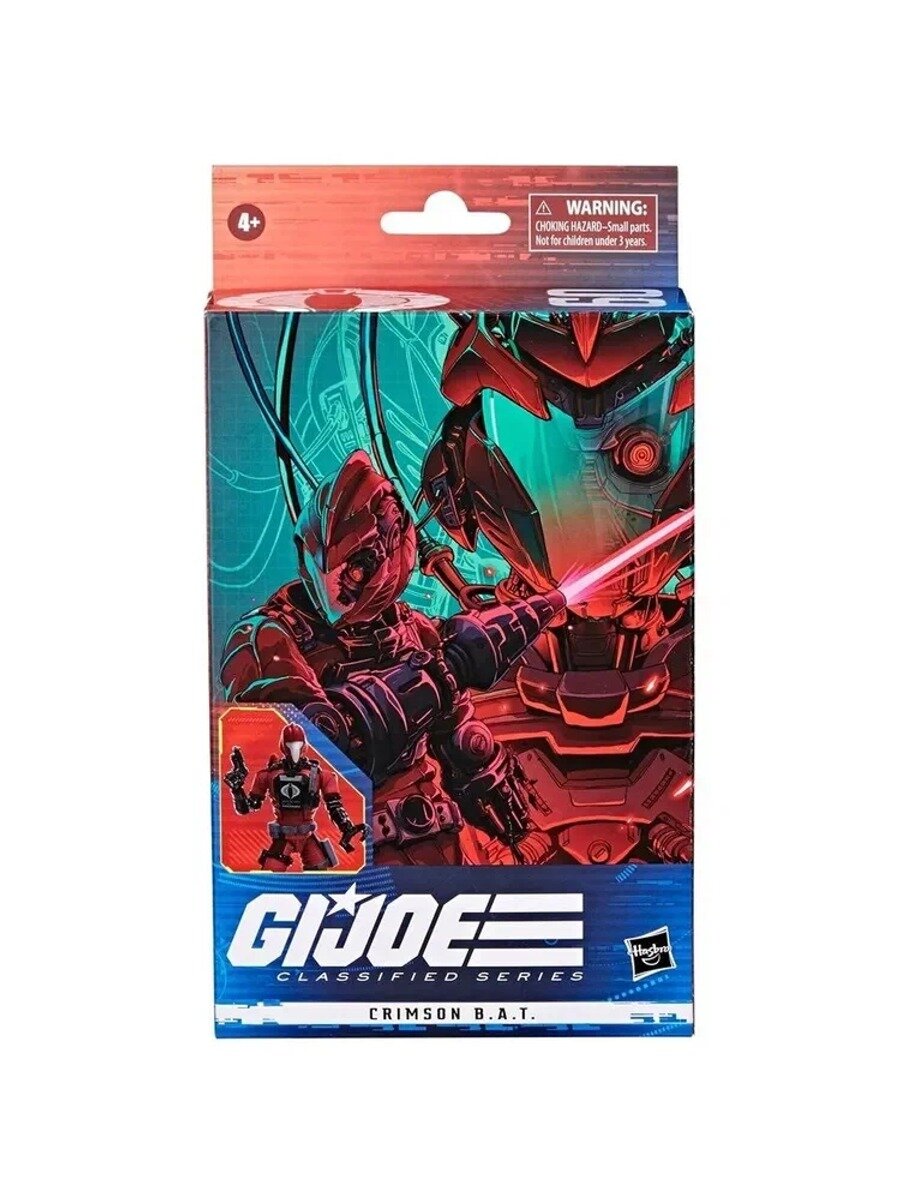 Фигурки Hasbro 6 Inch G.I. Joe Classified Series Action Figures B.A.T. (Crimson)#60(Солдат Джо)