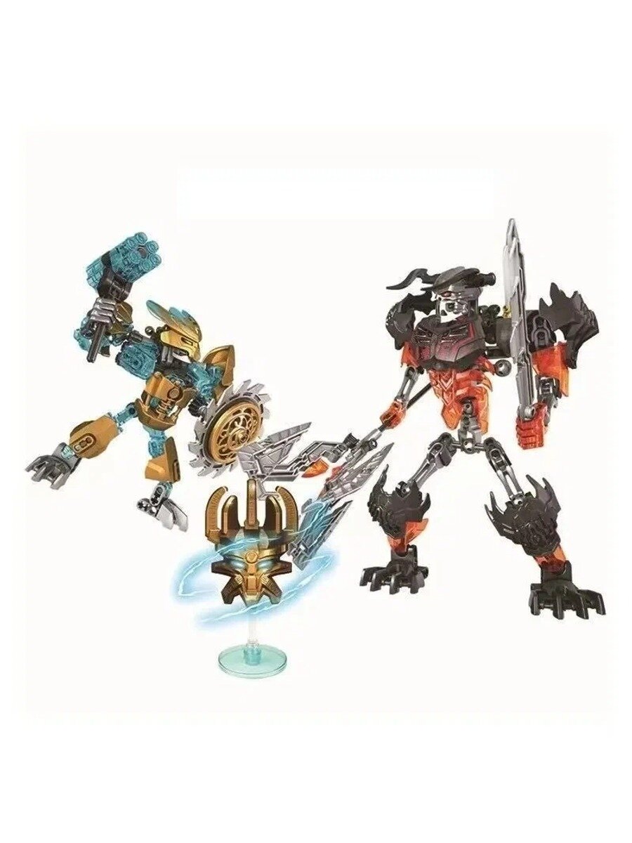 Конструктор Bionicle (Бионикл) , 300+ деталей, фигурка-игрушка для детей, сборная фигурка.
