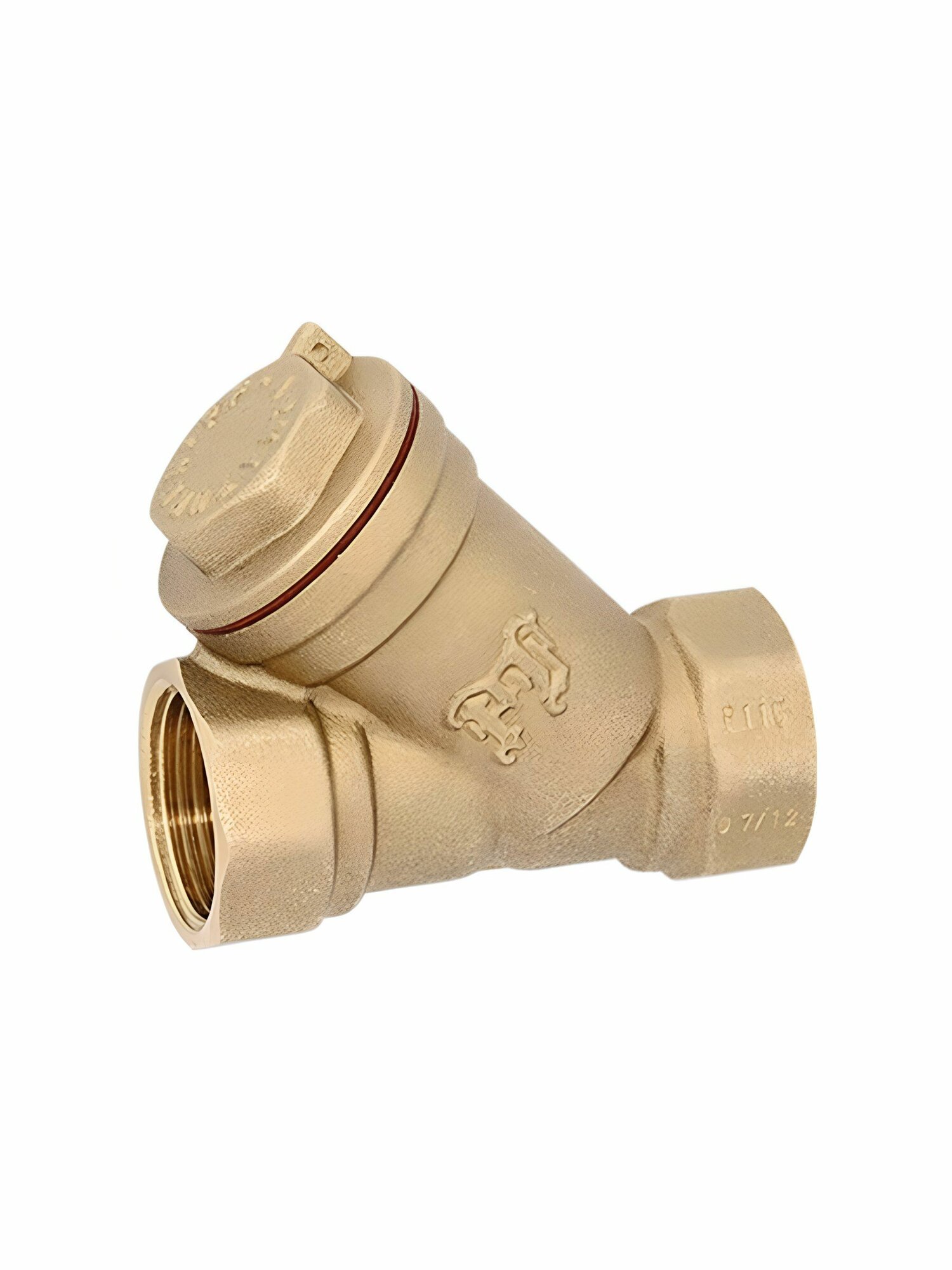Фильтр косой ProFactor для воды, 1" внутренняя резьба г-г, латунь, PF YS 222