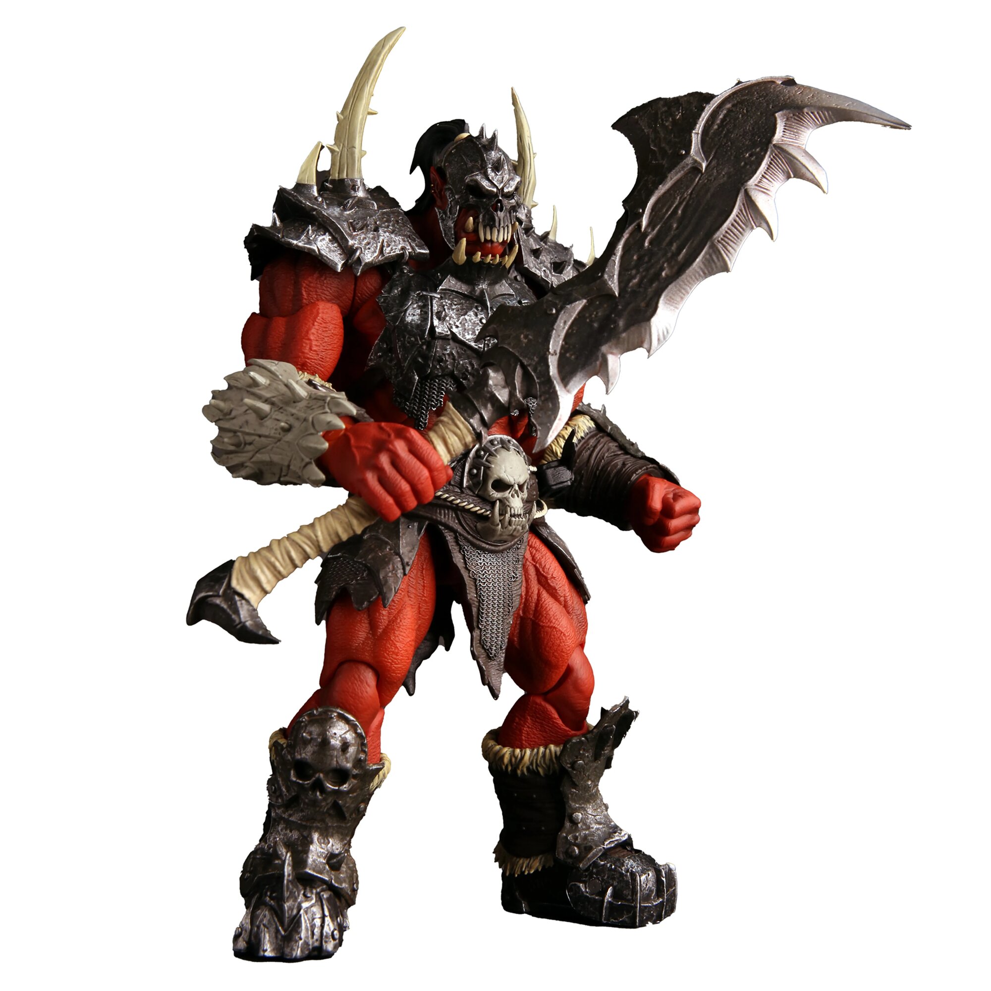 Metytoyz Adventurer World Красный Орк-капитан фигурка Special Edition New In Box