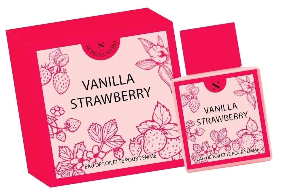 Sergio Nero Vanilla Strawberry для женщин аромат 50 мл - Серджио Неро Ваниль и Клубника духи