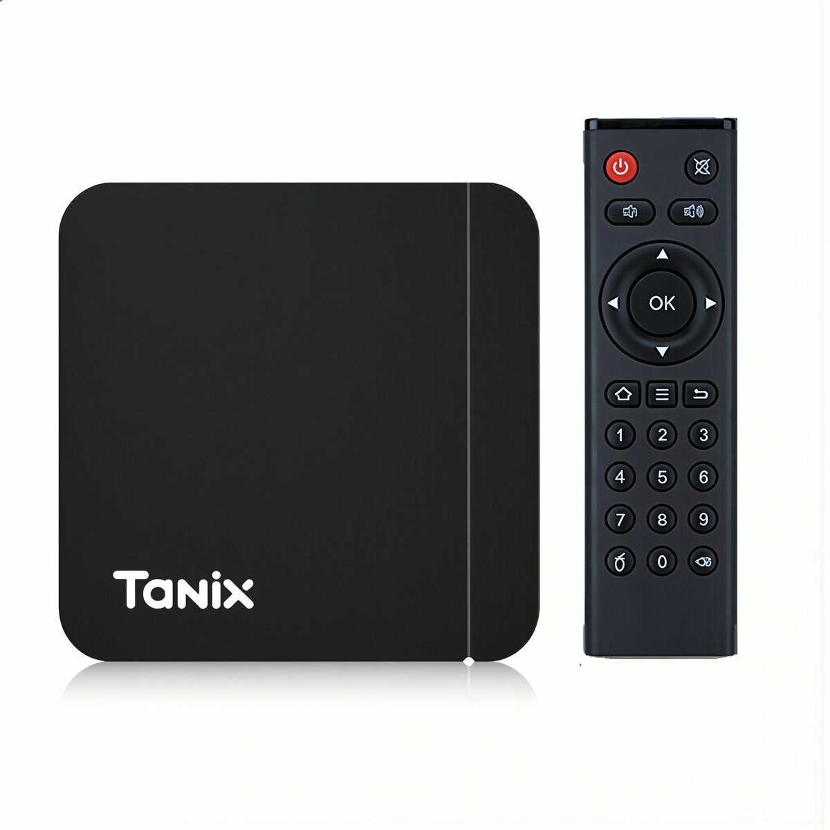 Устройство для домашнего мультимедиа телевизионная приставка Tanix W2 Андроид 11 чип S905W2 4ГБ 32ГБ двухдиапазонный вай фай блютуз пульт в комплекте