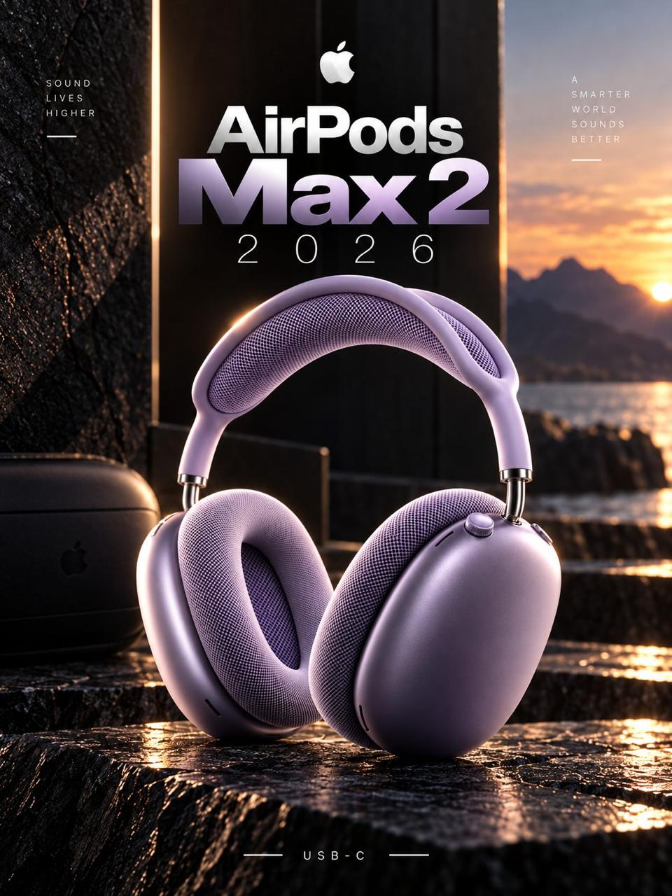 Беспроводные наушники Apple AirPods Max 2 (2026) Purple (Фиолетовый) (ANC)