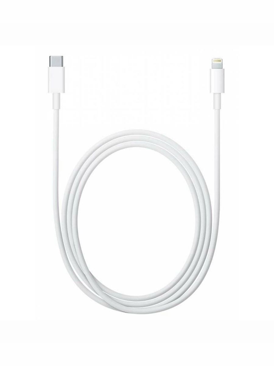 Bion Кабель USB Type-C - 8-pin lightning, 3A, 25W, 1 м, белый BXP-CCP-USB-CMLM-1M