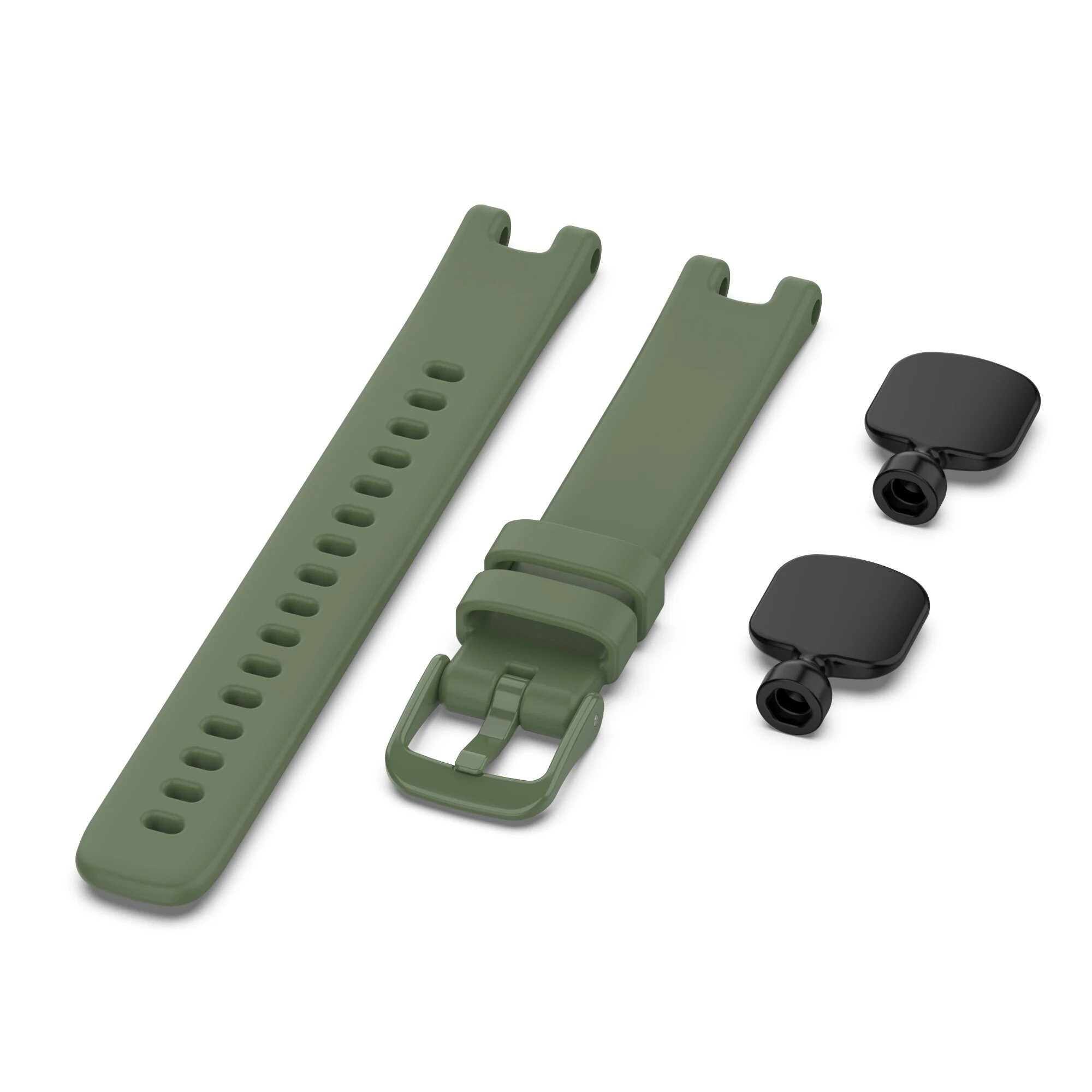 Ремешок Garmin Lily темно-зеленый силиконовый