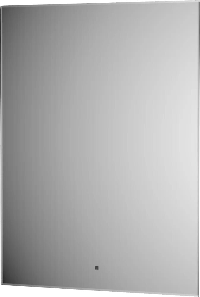 Зеркало Defesto Glow DF 2517R 60х80 со светодиодной подсветкой, 60 см, пластиковое, зеркало настенное в ванную
