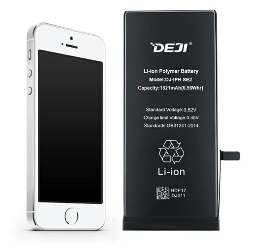 Аккумулятор DEJI для Apple iPhone SE 2020 , оригинальной емкости 1821 mAh