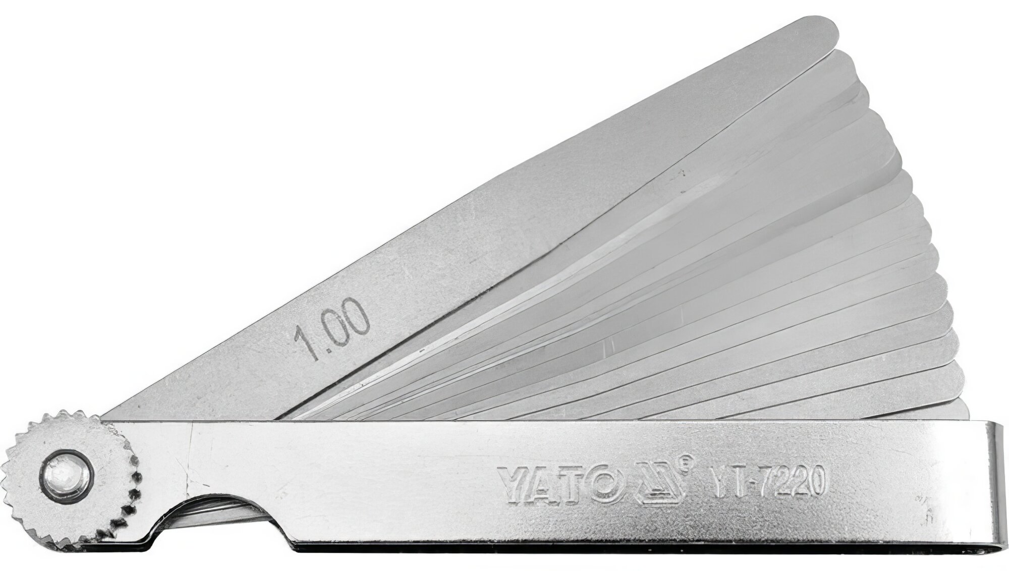 Измерительные щупы YATO 100мм 17шт. 0,02-1мм YT-7220 37147220 092 1