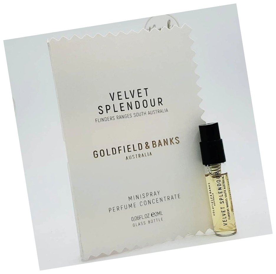 Духи Goldfield And Banks Velvet Splendour мини 2 / Пробник яркого аромата Голдфилд Энд Бэнкс Бархатное Великолепие