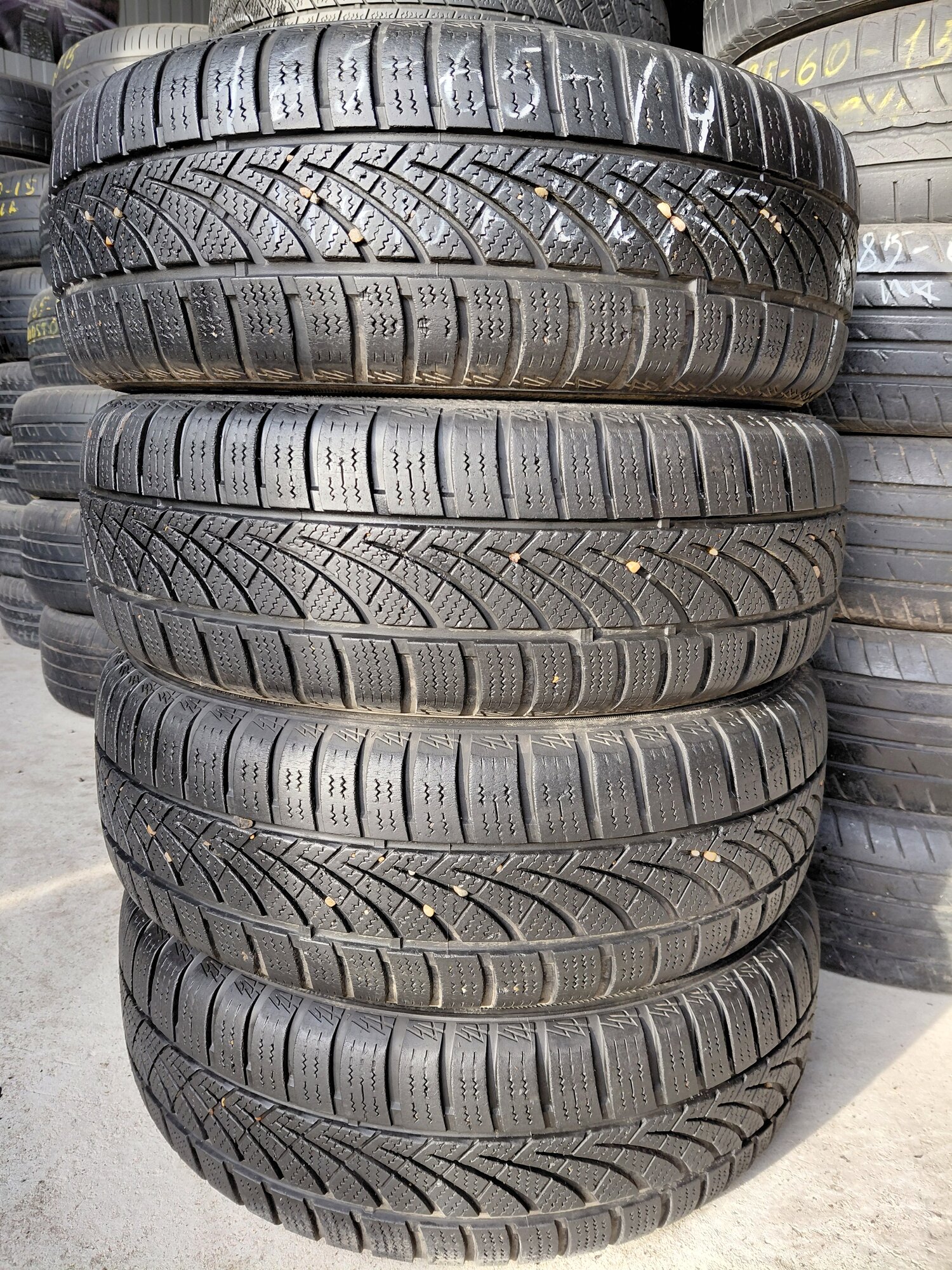 185-65-14 Hankook Зимние корейские бу шины
