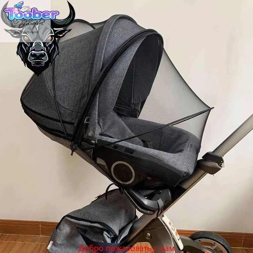Stokke scoot xplory Летняя москитная сетка для коляски с полным покрытием