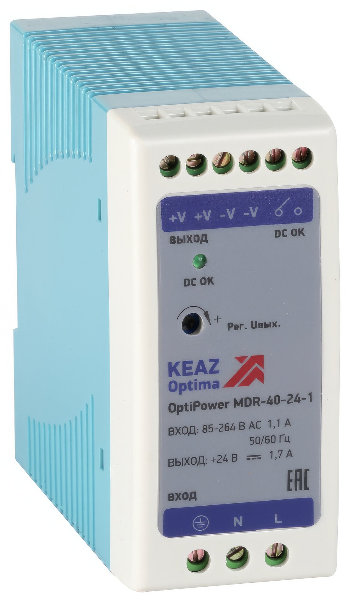 Блок питания OptiPower MDR-40-24-1