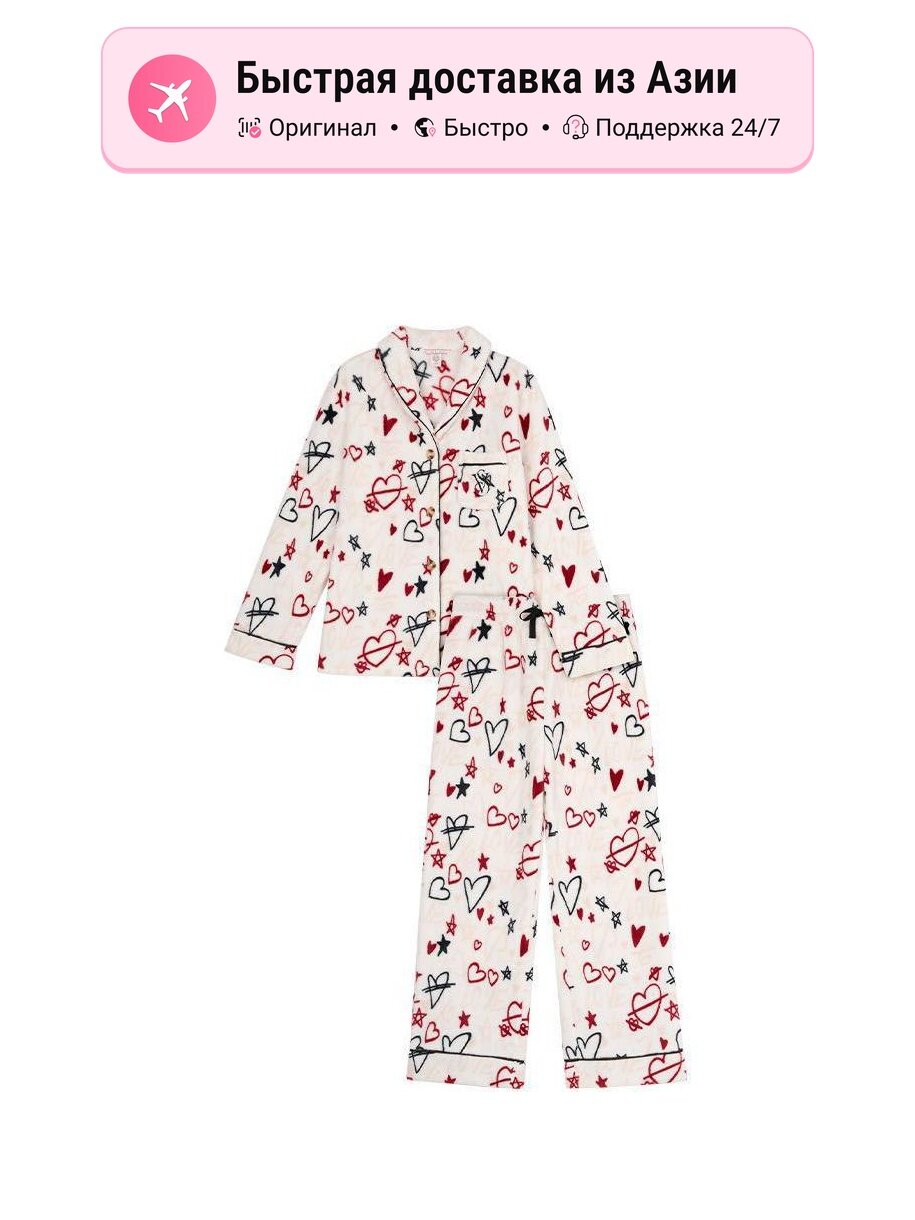 Пижама Victoria's Secret Plumping Soft And Fitting Warmth Instantly