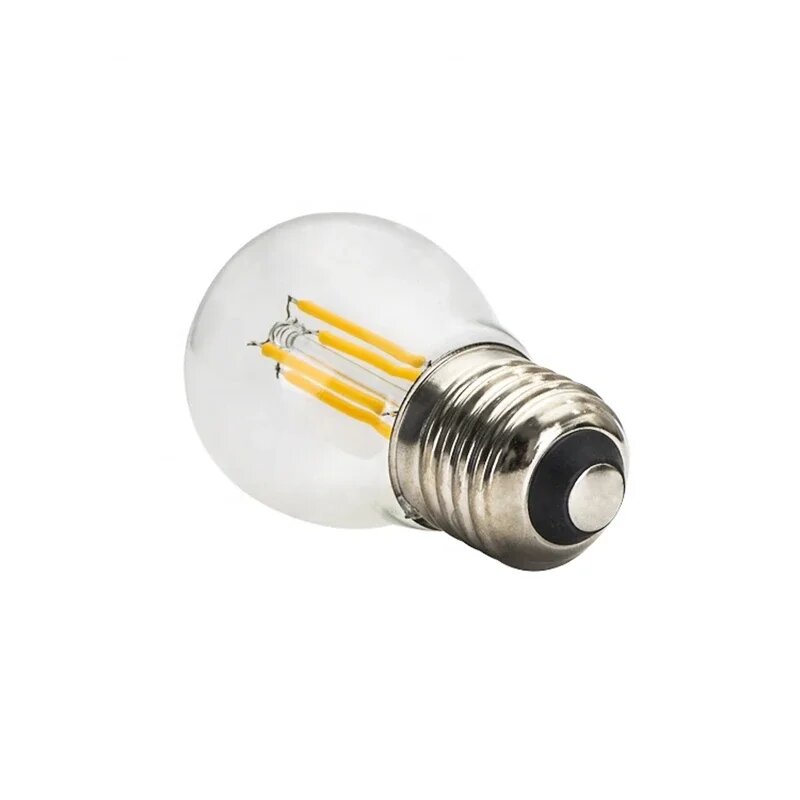 Светодиодная лампа THEBSE Эдисон C35 220В 12Вт G45 E27, 1 Pcs, теплый белый, 4W
