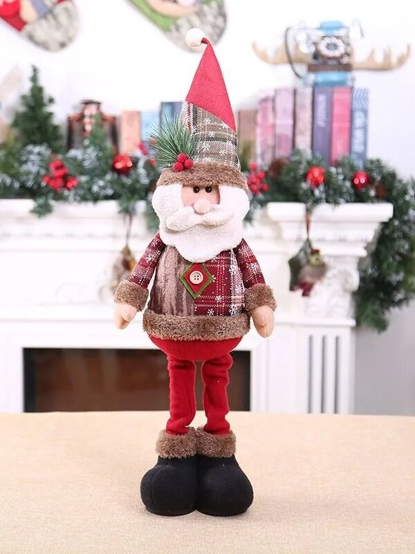Игрушка под елку красный, высота 40 см, длина 49 см