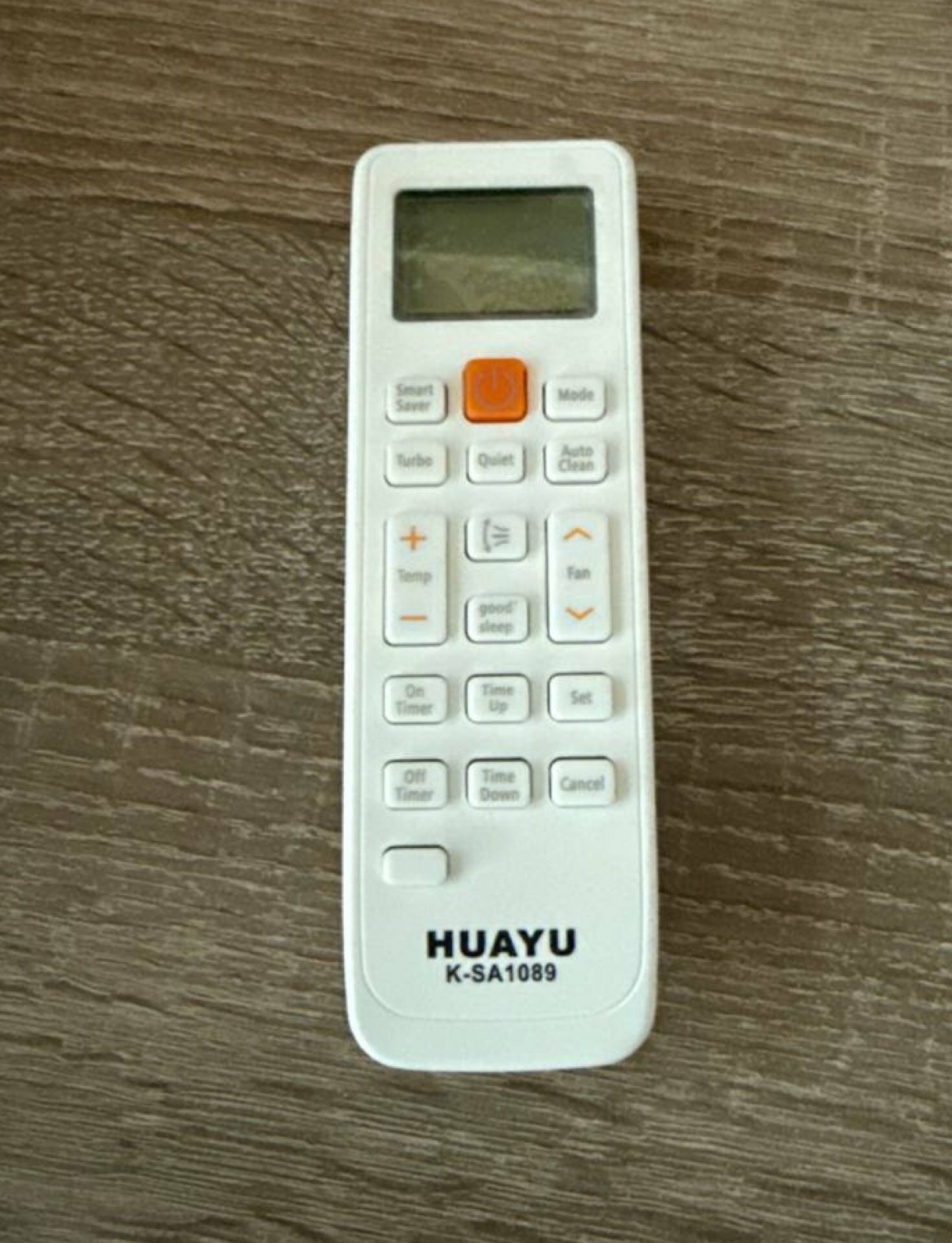 Пульт для кондиционера Huayu Samsung K-SA1089 для SAMSUNG универсальный пульт для кондиционеров (2×AAA)