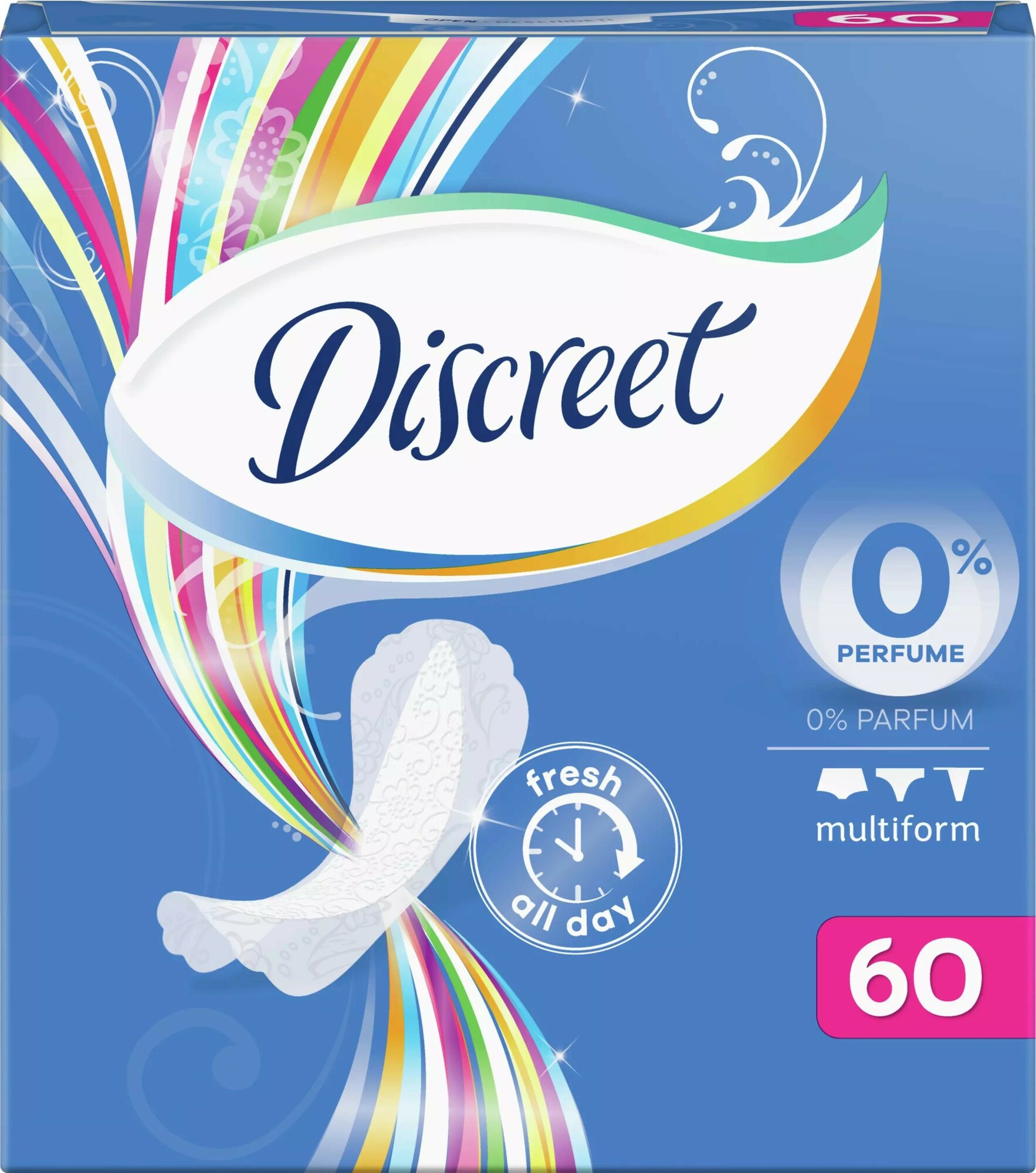 Ежедневные прокладки Discreet Air Trio 60 шт