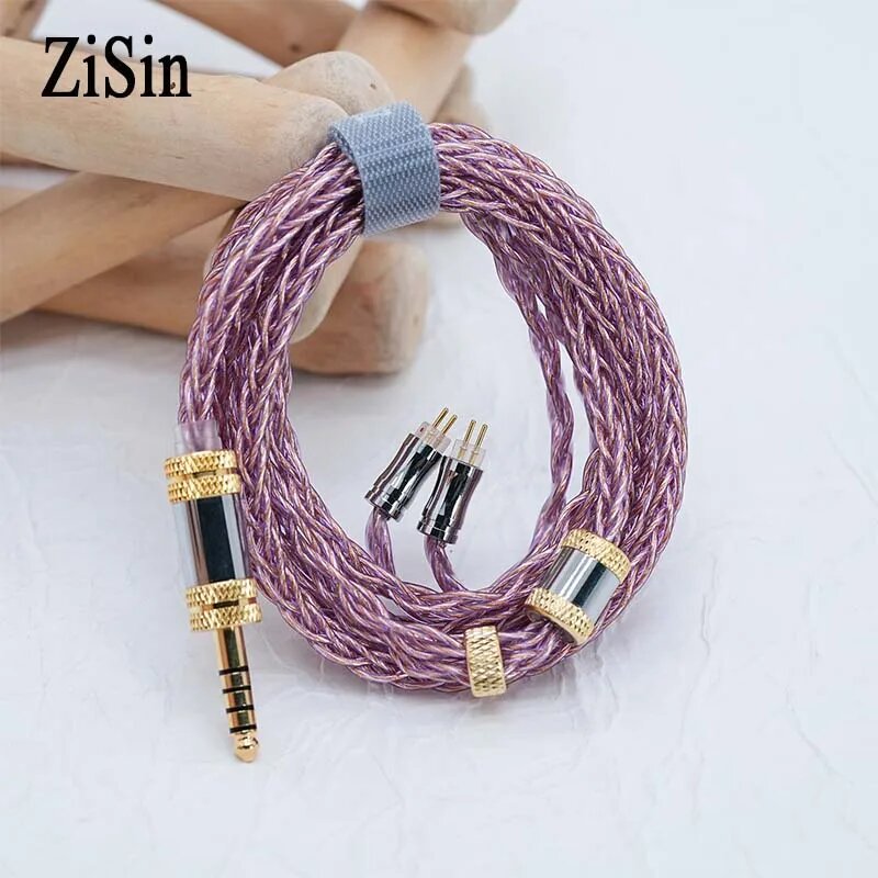 Кабель для наушников ZiSin-07 Litz Recessed 2PIN
