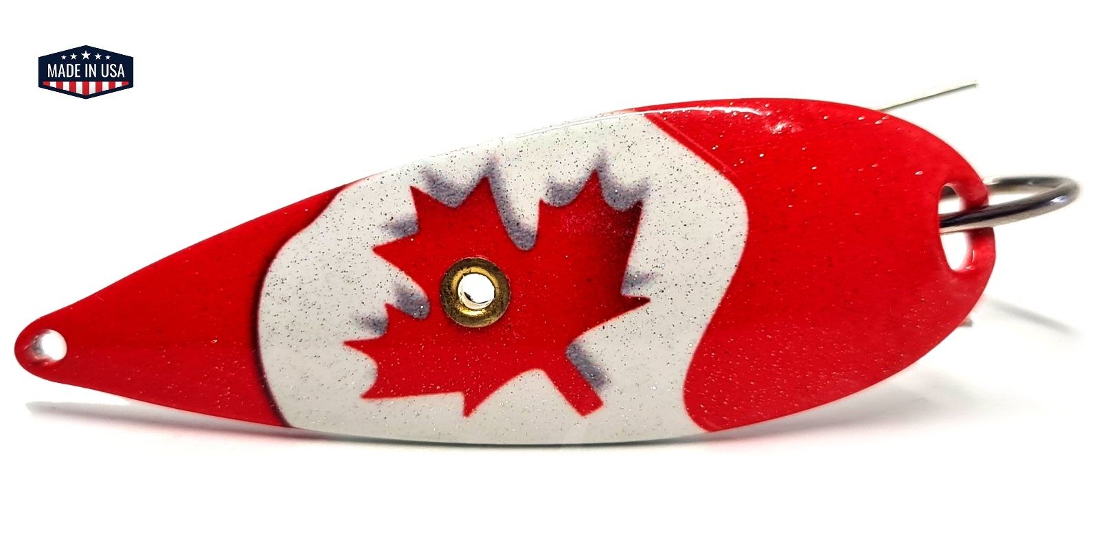 Блесна незацепляйка Pelican Bait FX Weedless Casting Spoon L (73мм, 14гр.) Canada 2 shine