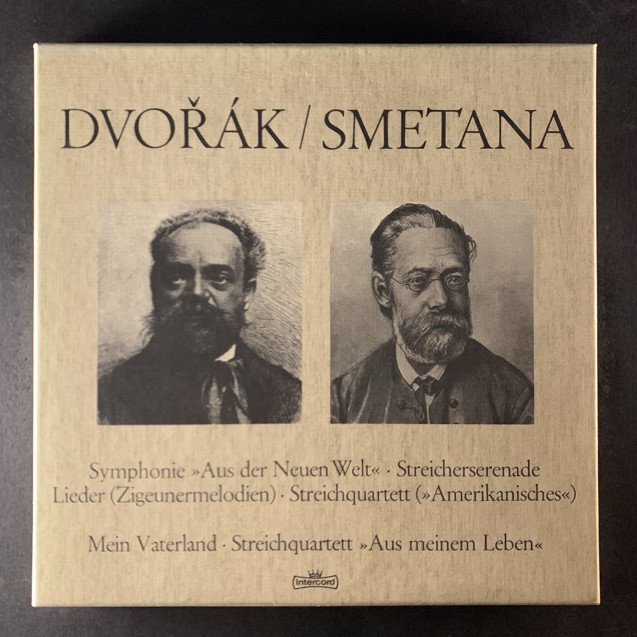 Antonin Dvorak / Bedrich Smetana - Dvorak / Smetana (б/у виниловая пластинка, 5LP)