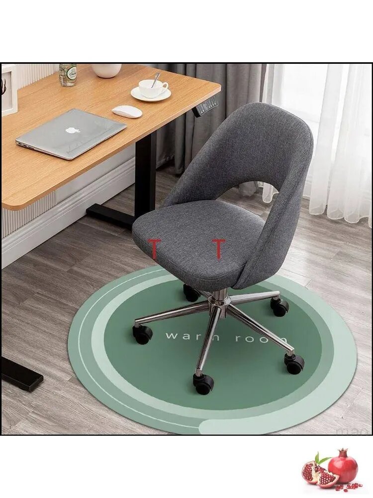 Коврик защитный 80x80 см зеленый