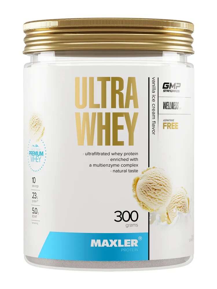 Maxler Ultra Whey 300гр ( ванильное мороженое )