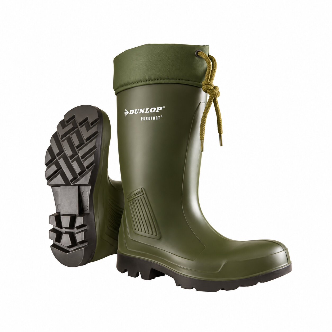 Сапоги DUNLOP PUROFORT Thermoflex, размер 44, цвет оливковый