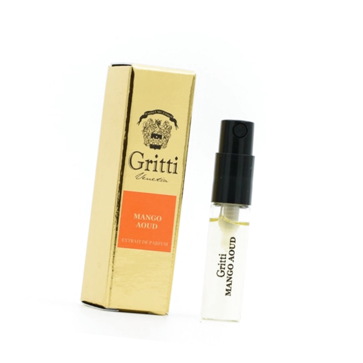 Миниатюрные духи Gritti Mango Aoud унисекс 2 мл пробник - Манго Уд Гритти сэмпл