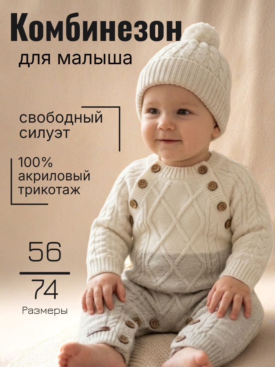 Комбинезон утеплённый BabyTime