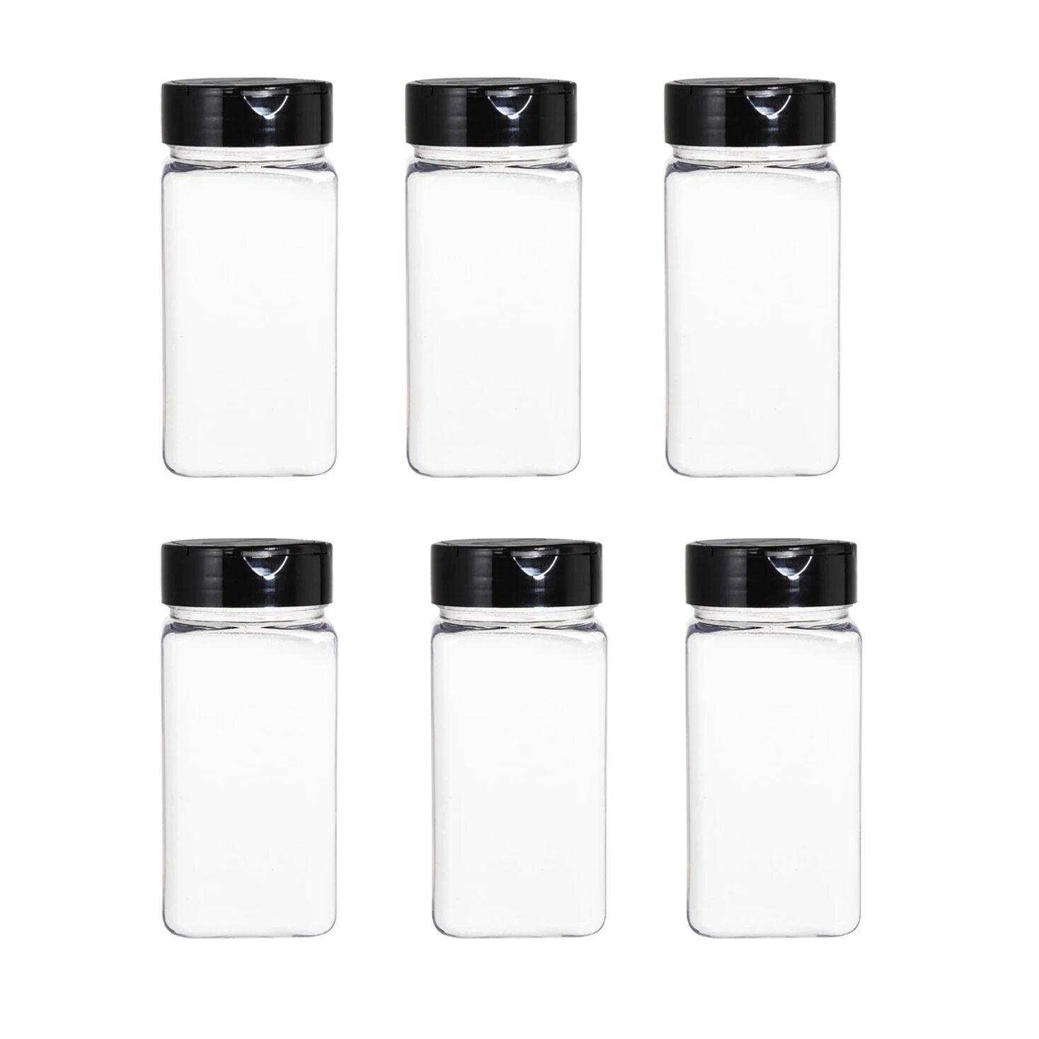 Пластиковые банки для специй 100 мл 6PCS