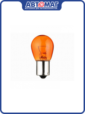 Лампа PY21W Amber 12V 21W BAU15s (17638) NARVA, NAR-17638