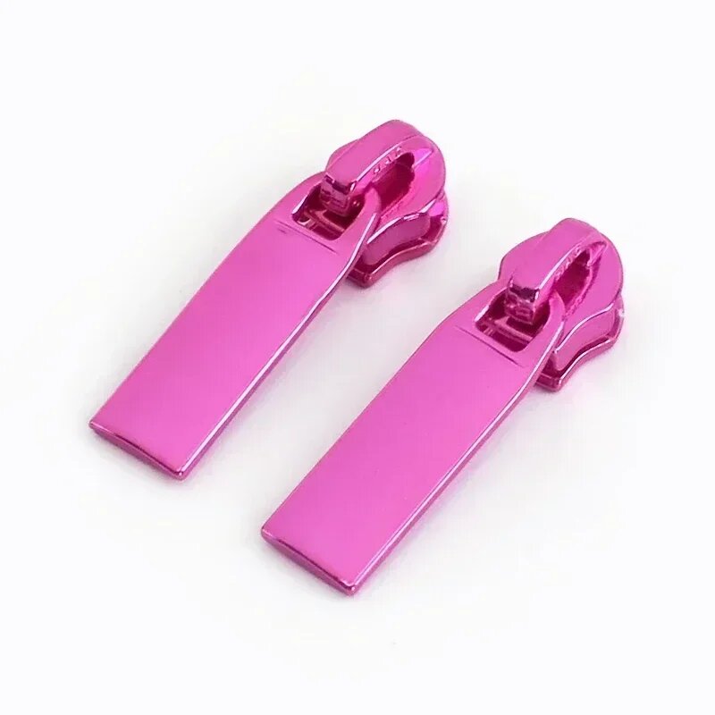 Розовые ползунки для молний Meetee ZT148-Pink, 10 шт