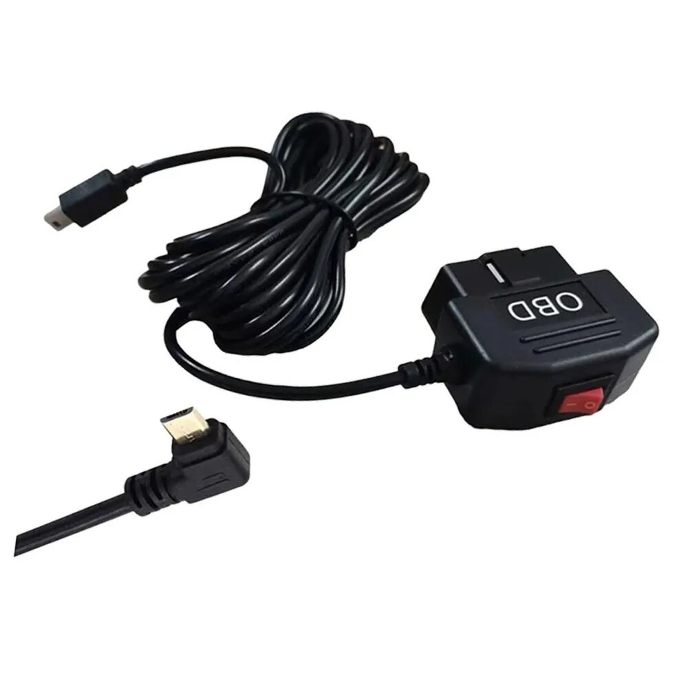 Двухрежимный OBD2-кабель питания для автомобильного регистратора, - S